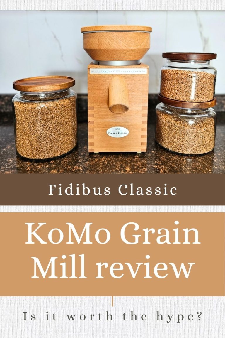Komo Grain Mill (why we love the Fidibus Classic) - Homemaker In Me