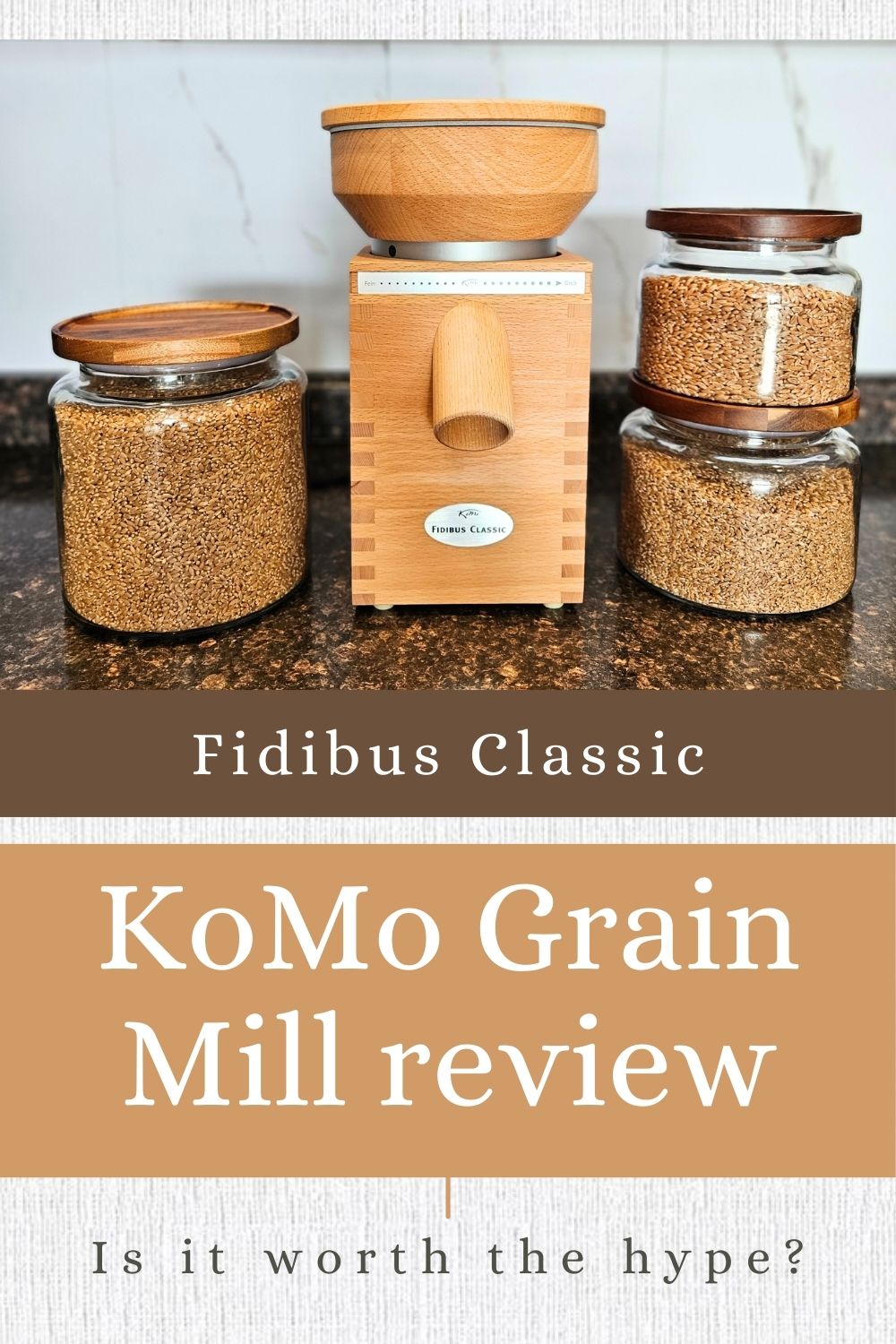 Komo Grain Mill (why we love the Fidibus Classic) - Homemaker In Me